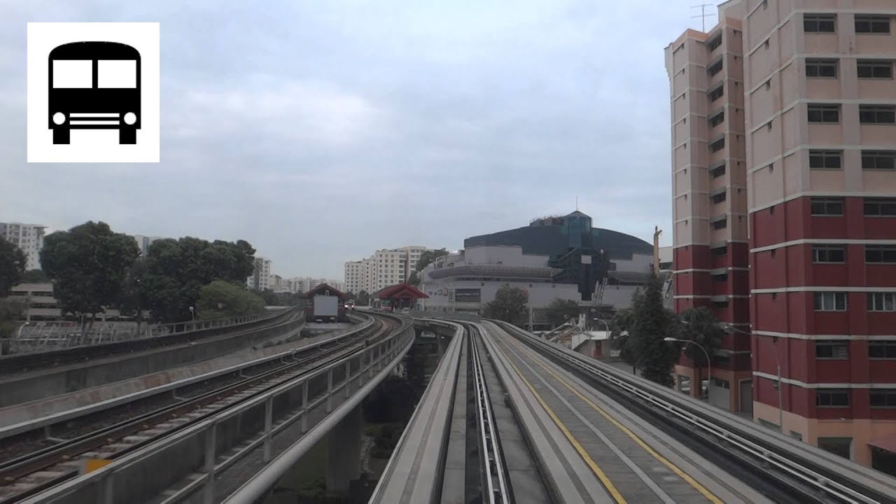 Adtranz CX-100 C801 - BP2 South View to BP1 Choa Chu Kang (SMRT Bukit ...