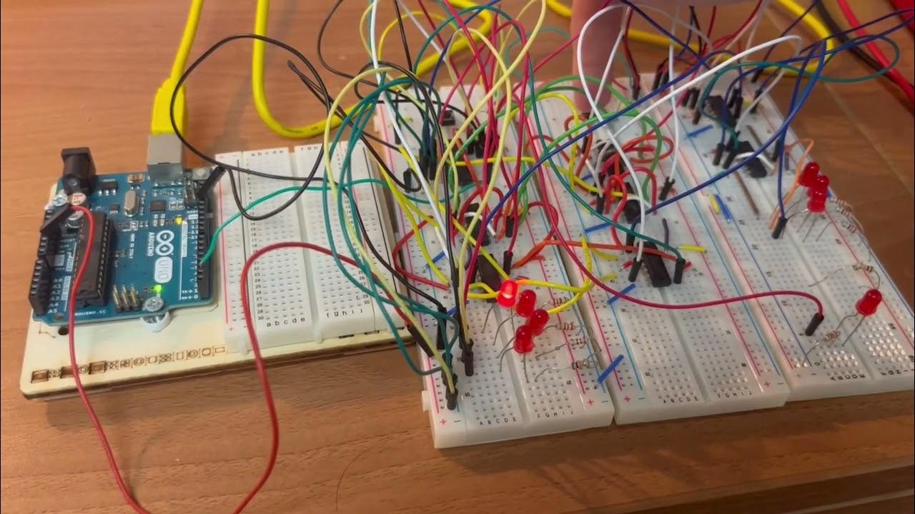 Breadboard State Machine - YouTube