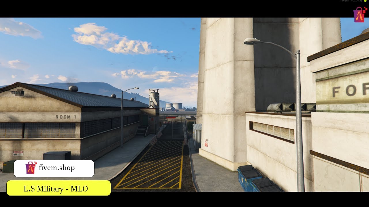 L.S Military MLO | FiveM Military Base MLO #fivem #miltary - YouTube