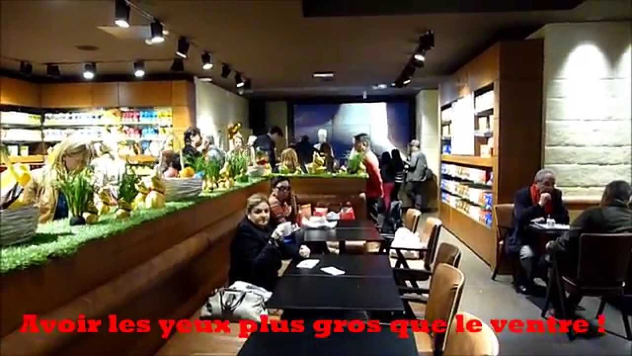 LINDT Paris Chocolats de Pâques 11 bis rue Scribe - YouTube