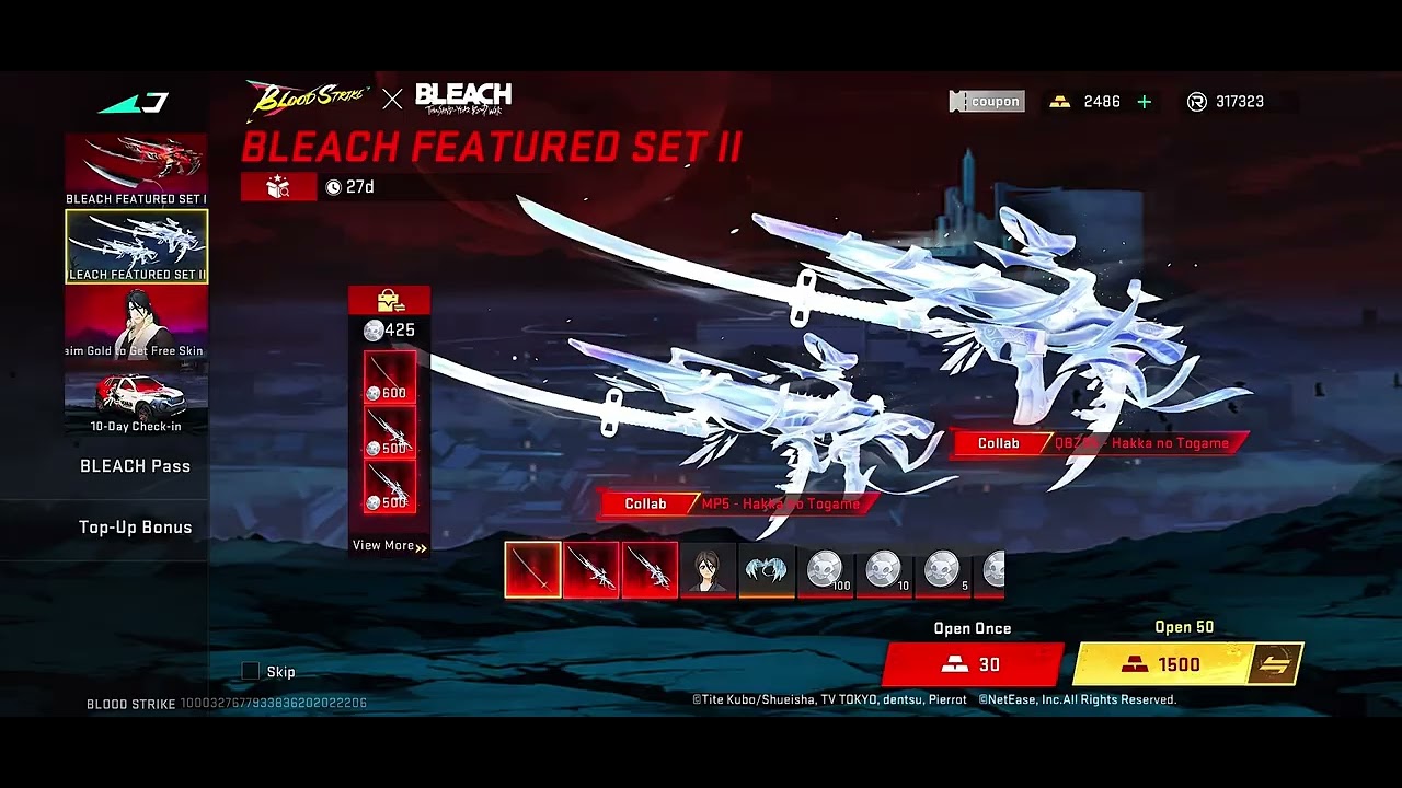 Rukia Kuchiki Ran Eternal Skin Gacha | Bleach Collab - YouTube