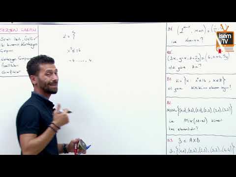 46)Matematik - Kartezyen Çarpım - Kasım Yıldız