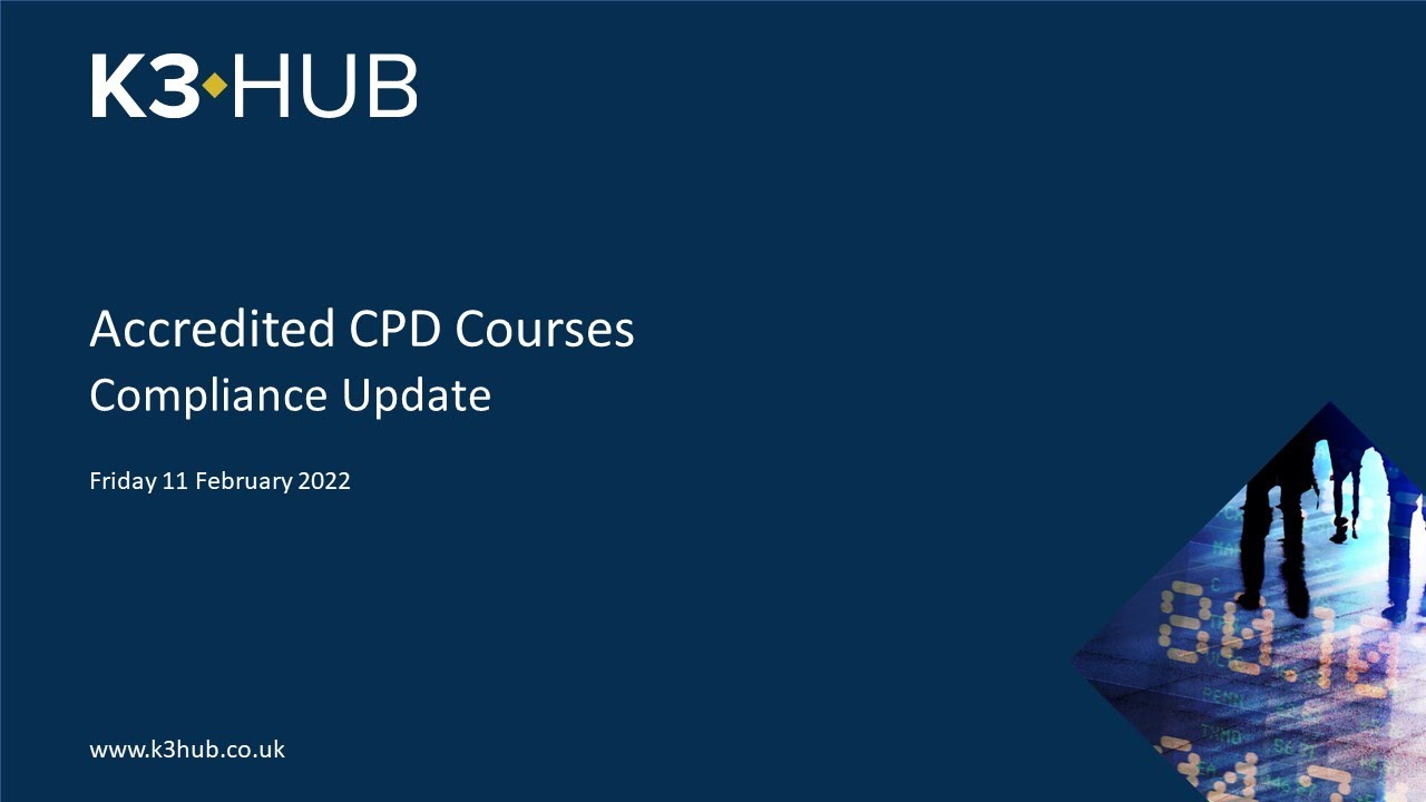 The K3 Hub - Compliance update: Online CPD course delivered by Tolley ...