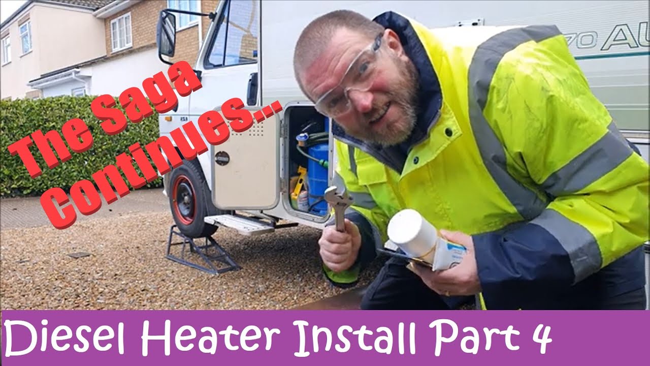 Installing A Diesel Heater In My Elddis Autoquest 270 Motorhome Part 4 ...