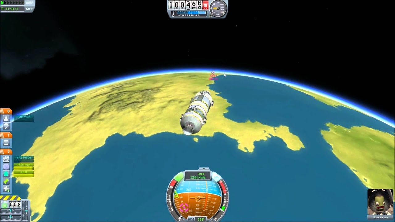 Kerbal Space Program - Orbital rendezvous and crew transfer - YouTube