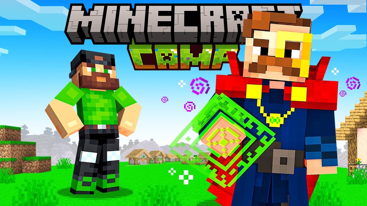 Giving BIFFLE Superpowers in Camp Minecraft! - YouTube