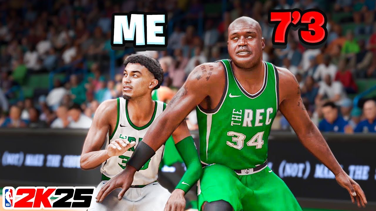 The Life Of An UNDERSIZED Center In The Rec On NBA 2K25! - YouTube