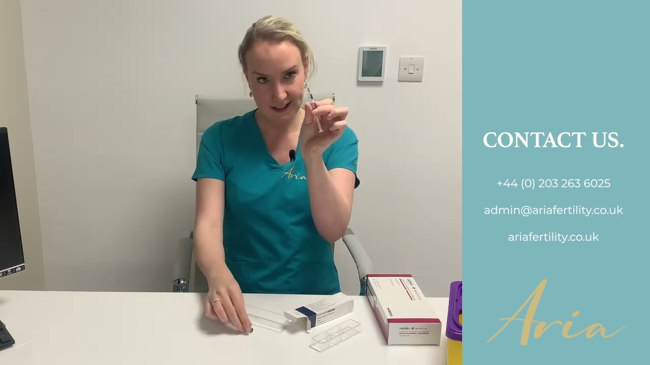 Learn How to Self-Inject Fyremadel Fertility Medication | Aria ...