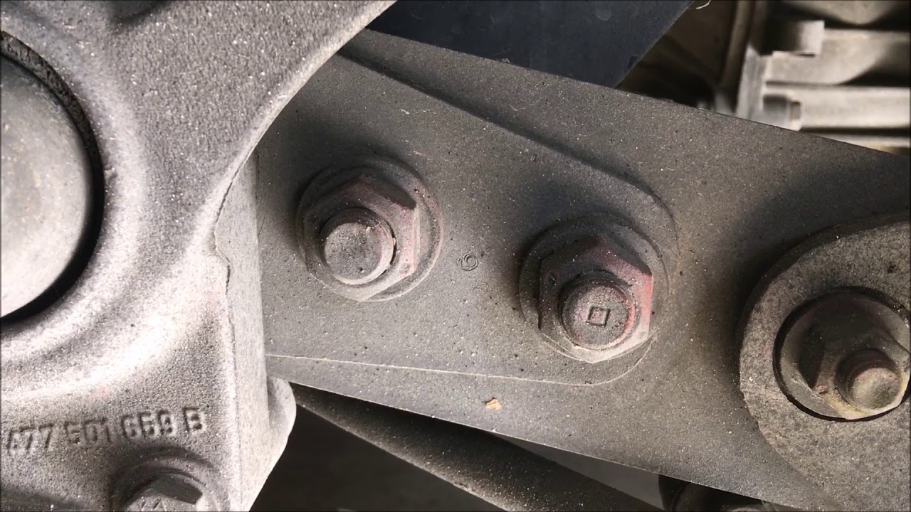 droping 944 porsche rear end via spring plate - YouTube