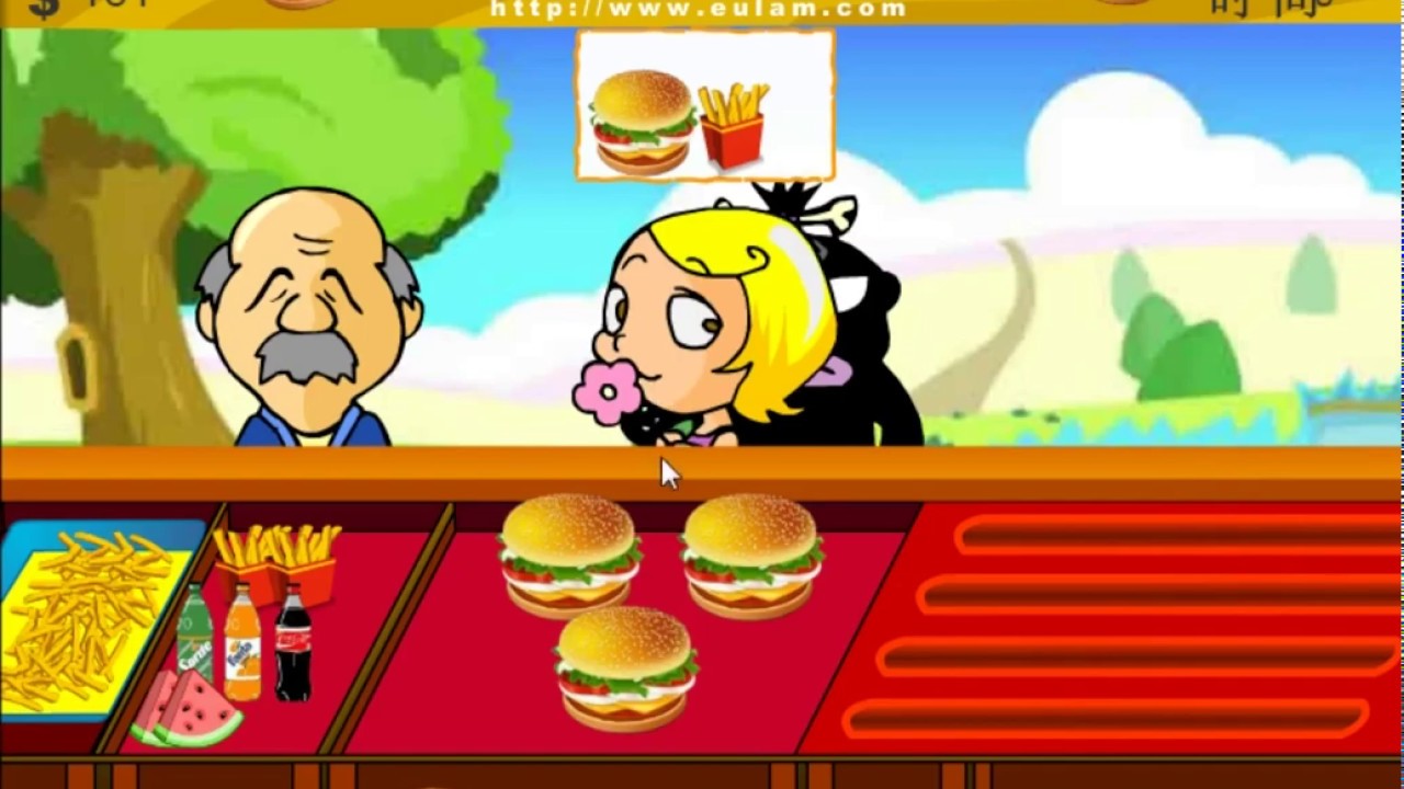 Hamburger Buffet Game (Hamburger Büfe Oyunu) - YouTube
