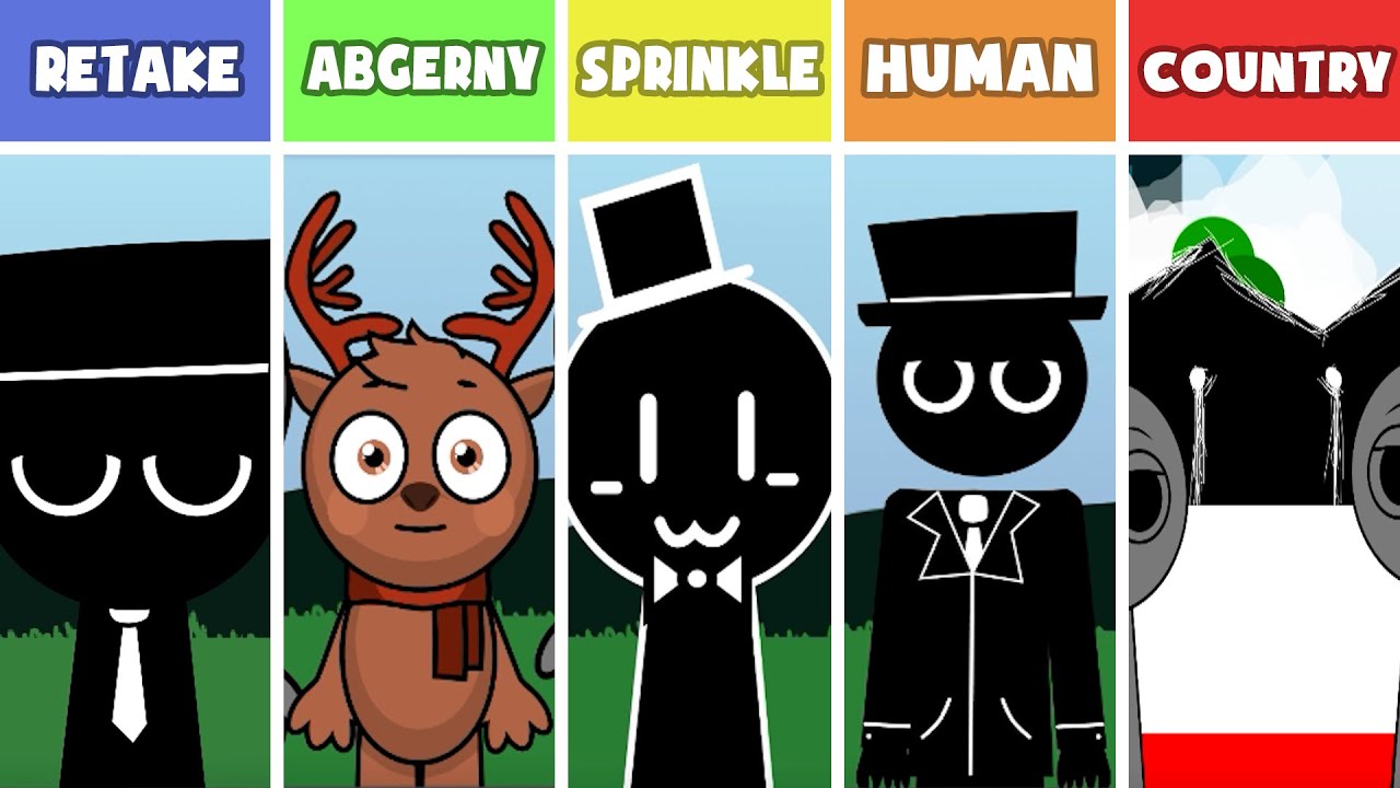 Incredibox :Sprunki Retake Vs Abgerny Vs Sprinkle Vs Retake Human Vs ...