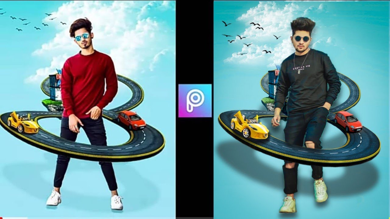 Picsart Creative 3D Photo Editing | 3D Background Manupulation Editing ...