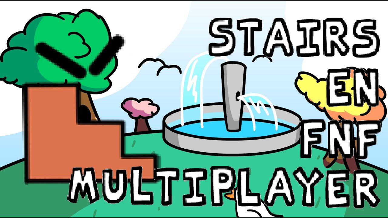 Stairs en fnf multiplayer - YouTube