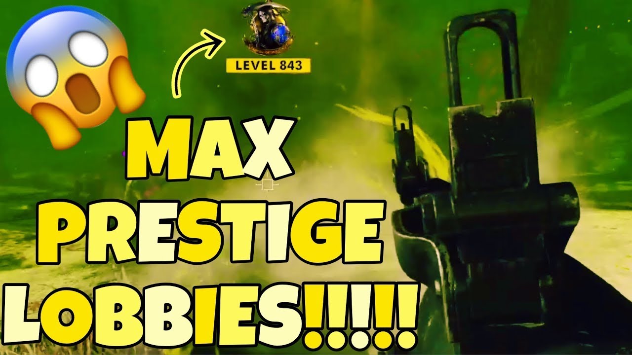 Call of Duty Cold War Max Prestige Lobby - YouTube