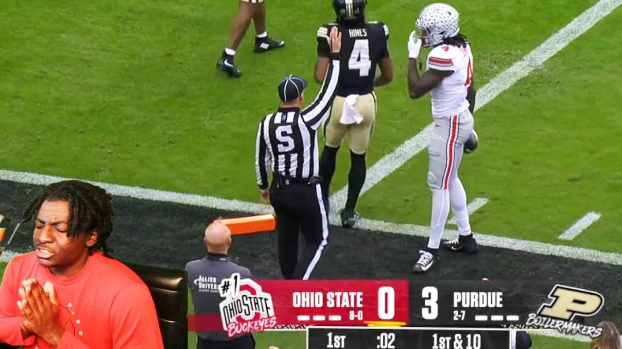 THANK GOD FOR JJ!! #1 Ohio State at Purdue Highlights REACTION! - YouTube