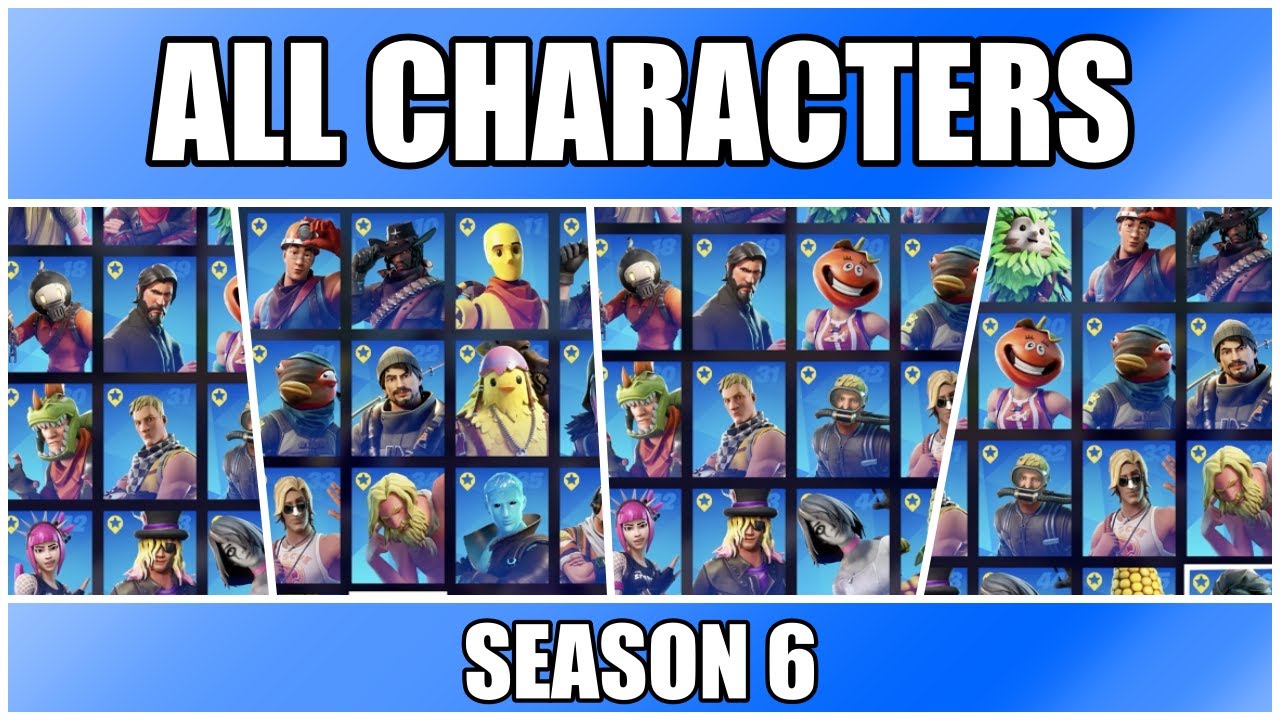 Fortnite - All Characters Locations - YouTube