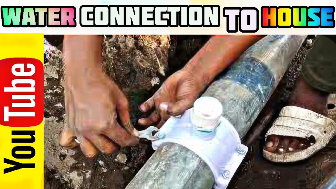 Water connection| Water Connection To House| - YouTube
