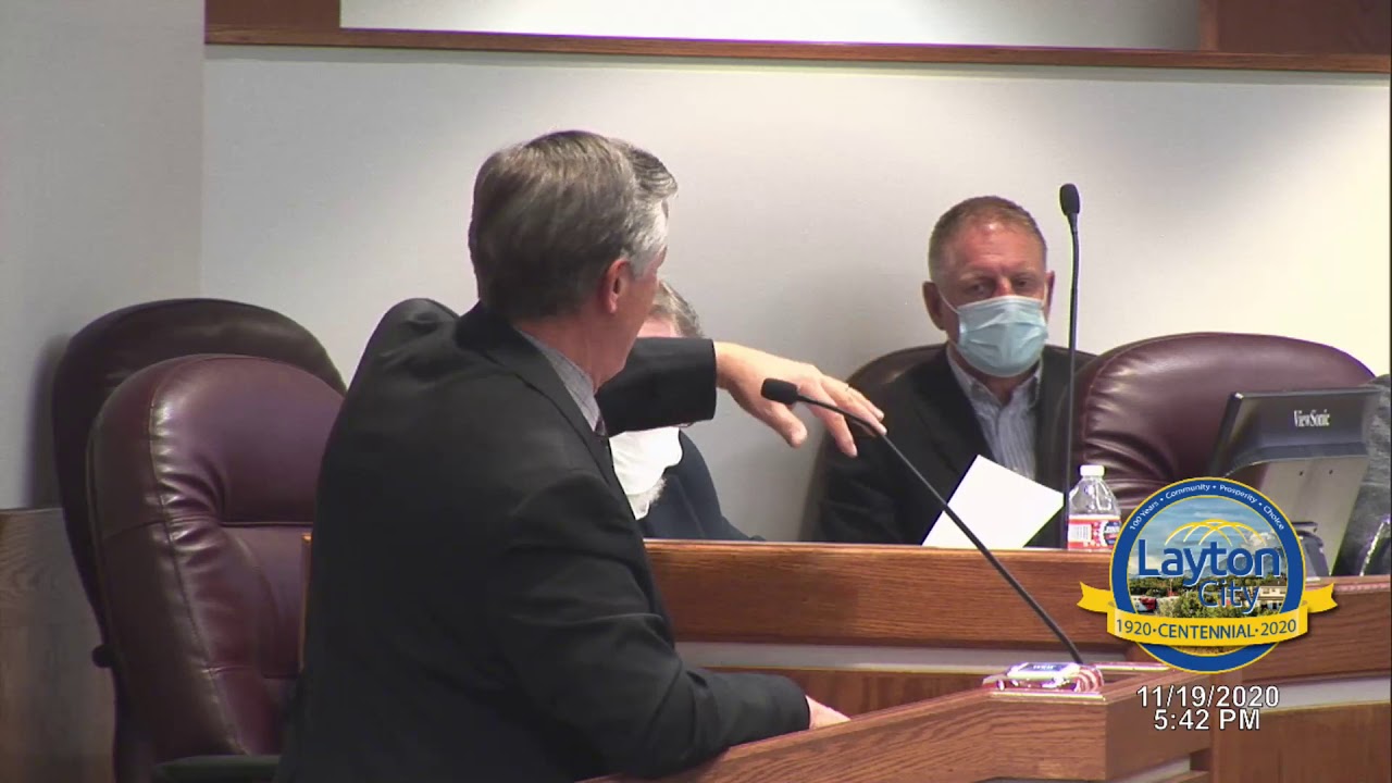 LAYTON CITY WORK SESSION AND COUNCIL MEETING NOV 19 2020 - YouTube