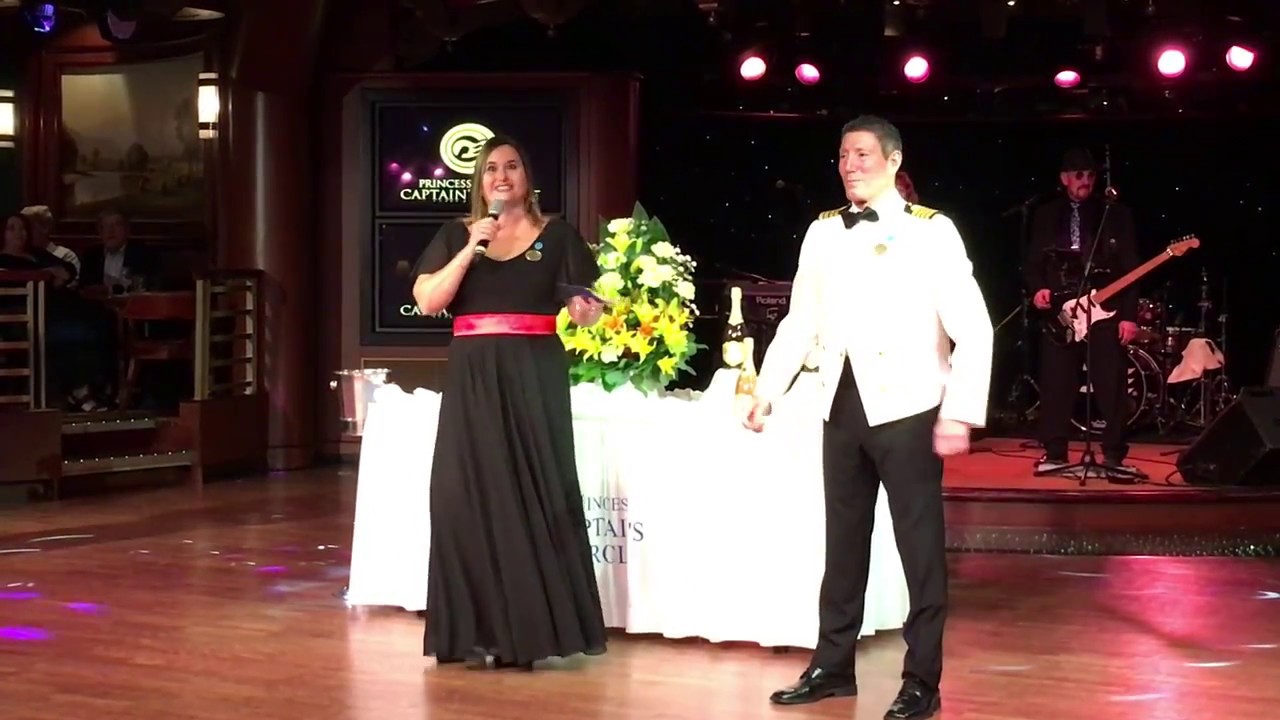 Emerald Princess Cruise Ship Captain's Circle Party September 29, 2017 ...