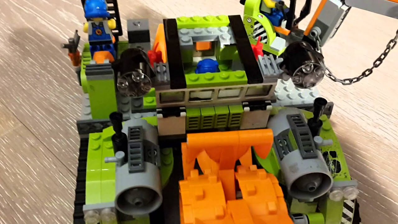 Lego Power Miners Review Crystal Sweeper (обзор) - YouTube