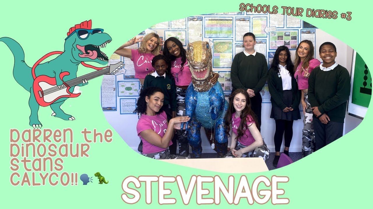 Calyco - We're in STEVENAGE!! | Schools Tour Diaries - YouTube