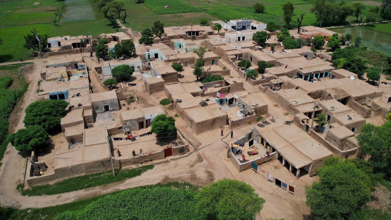 Pure Mud Houses In Punjab Village | Rural Life In Pakistan l old ...