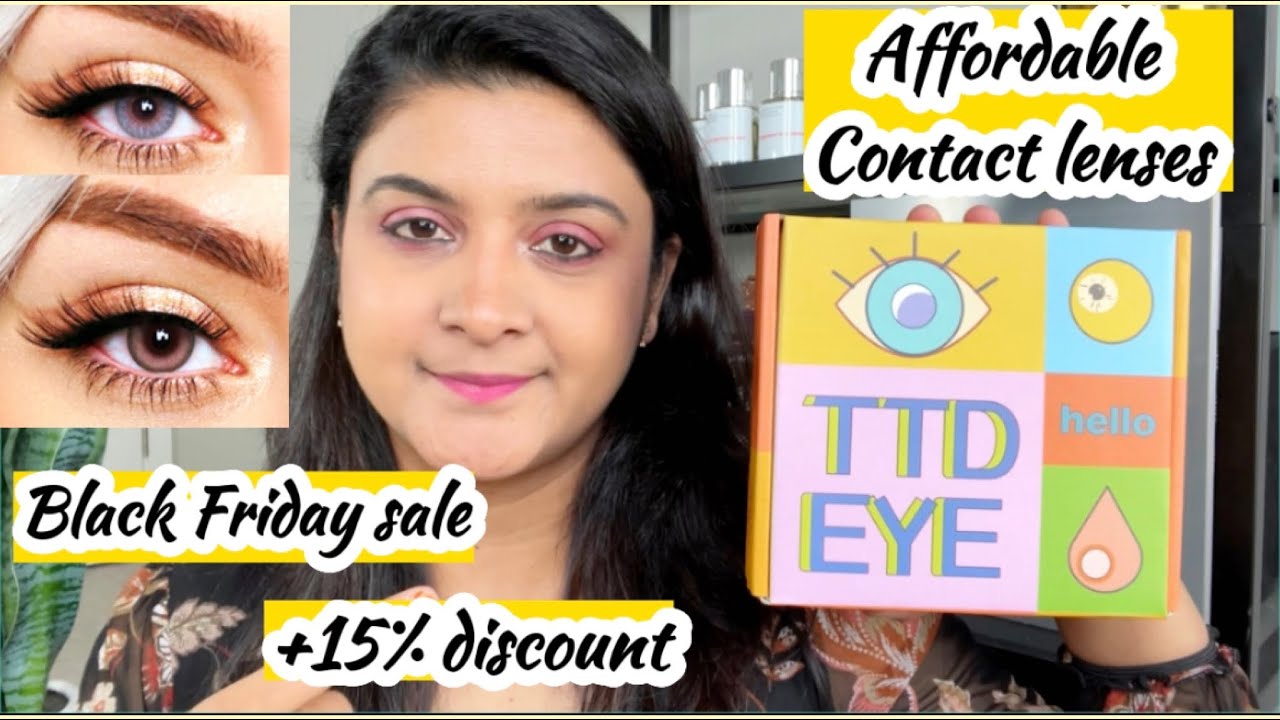 Affordable Contact Lenses from TTDEYE Review | Discount - Black Friday ...