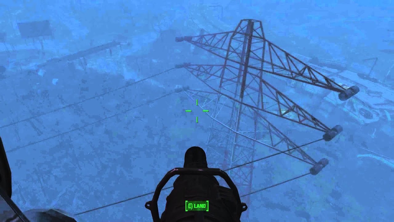 Fallout 4: Vertibird Fast Travel - YouTube