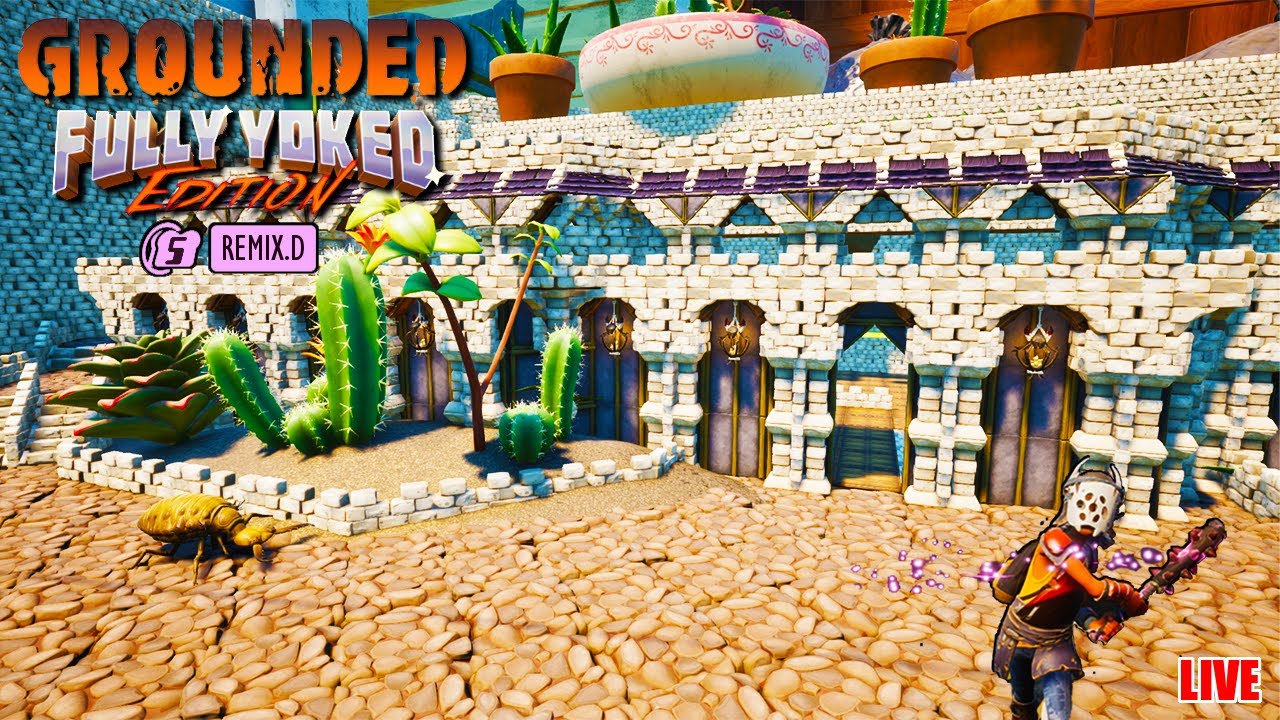 Grounded NG+5 Black ant lab, Infused weapons, and Super Mega Building ...