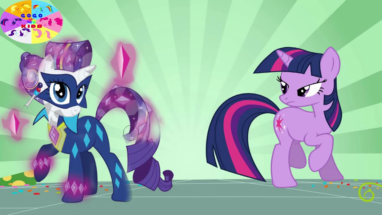 My Little Pony Mane 6 Transform into Crystal Rainbow Power Power ...