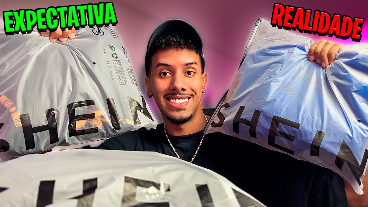 CHEGARAM MINHAS COMPRAS DA PROMOÇÃO DA SHEIN! (Expectativa e realidade ...