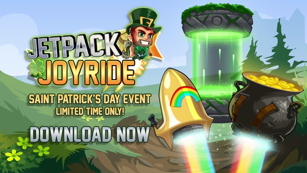 New Jetpack Joyride Event – St. Patrick’s Day! - YouTube
