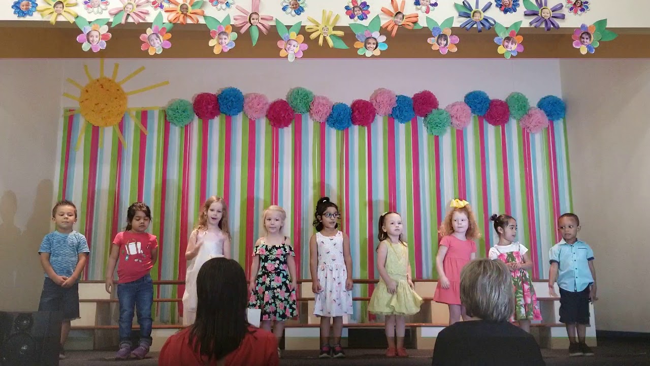 Preschool Spring Program 2019 - YouTube