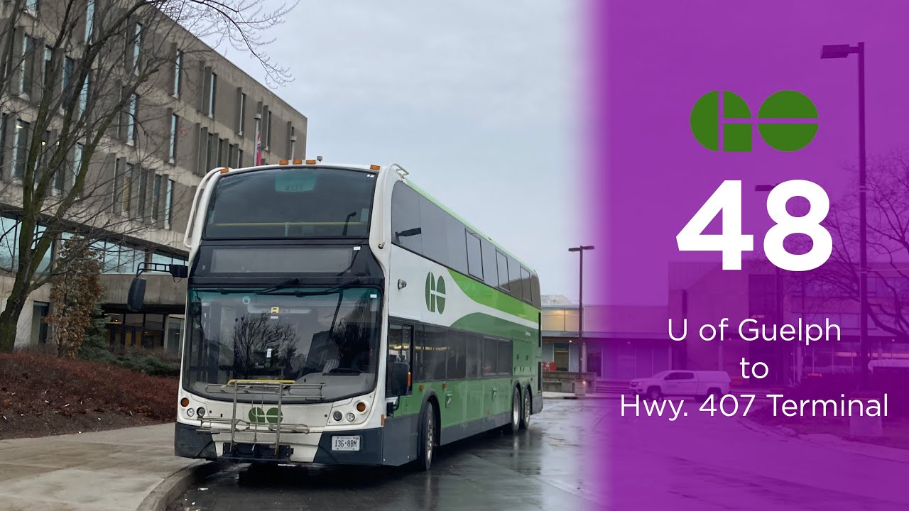 (Unstoppable from...?) GO Transit route 48 (to Hwy 407 Term) - YouTube