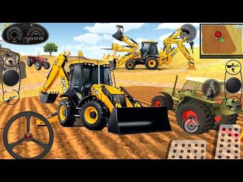 JCB backhoe loader driving - best JCB machine game - New JCB game - jcb ...