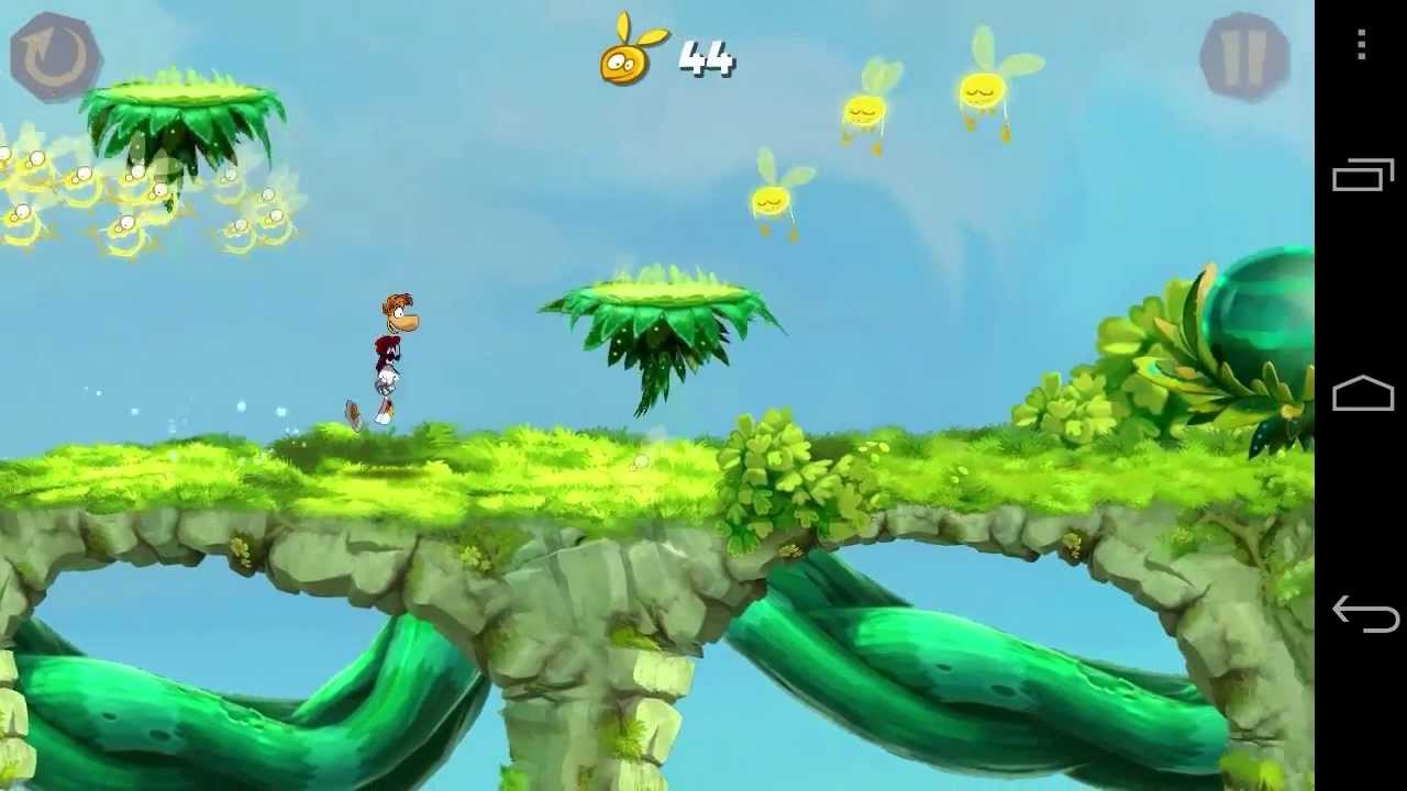 Rayman Jungle Run : Jump world 1-9 - YouTube