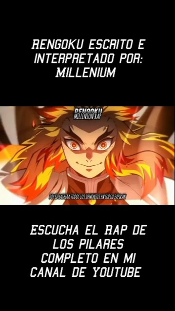 Rengoku 🔥 Flow en llamas #anime #otakus #kimetsunoyaiba #rengoku - YouTube