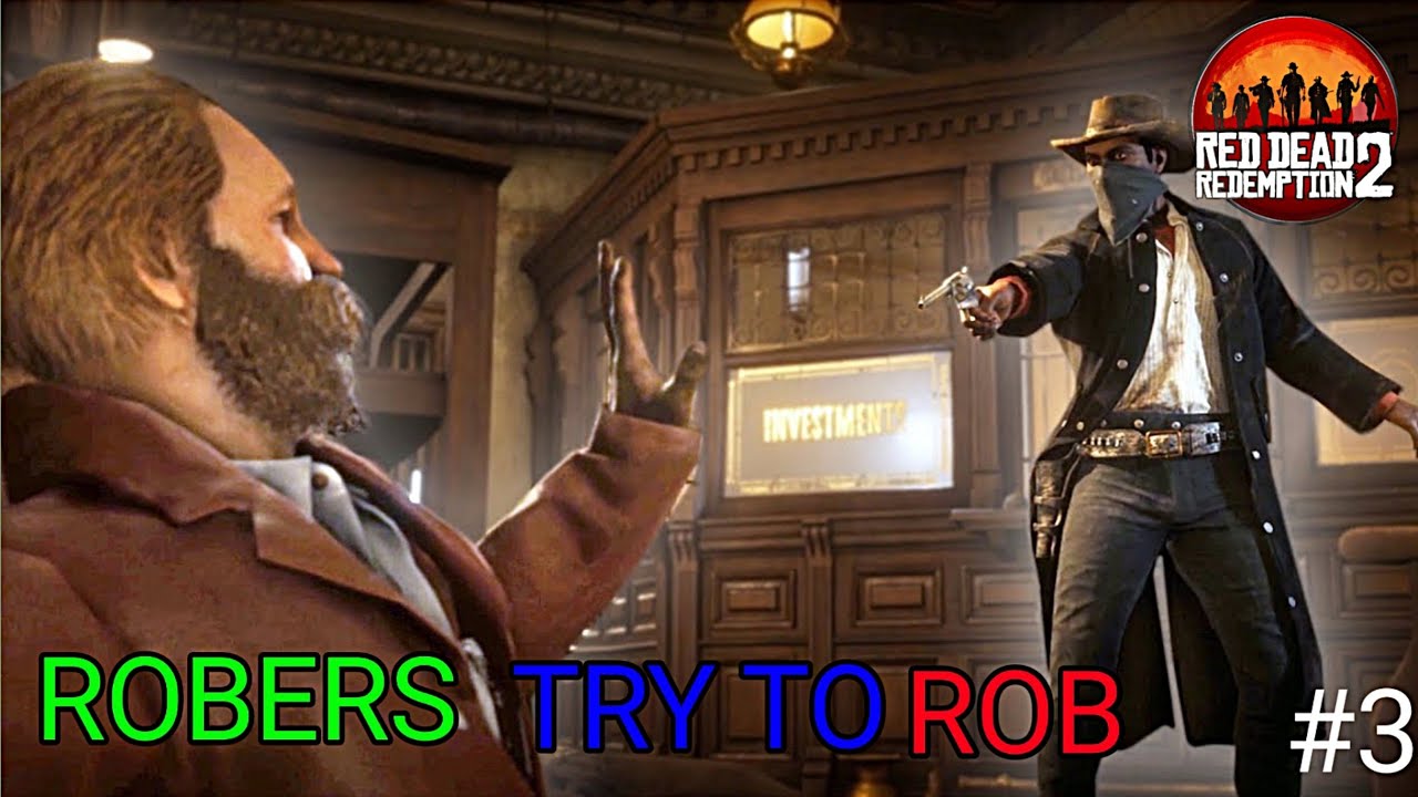 ROBBERS TRY TO ROBE ME | RDR2 GAMPLAY #3 PS4 ( hindi) - YouTube