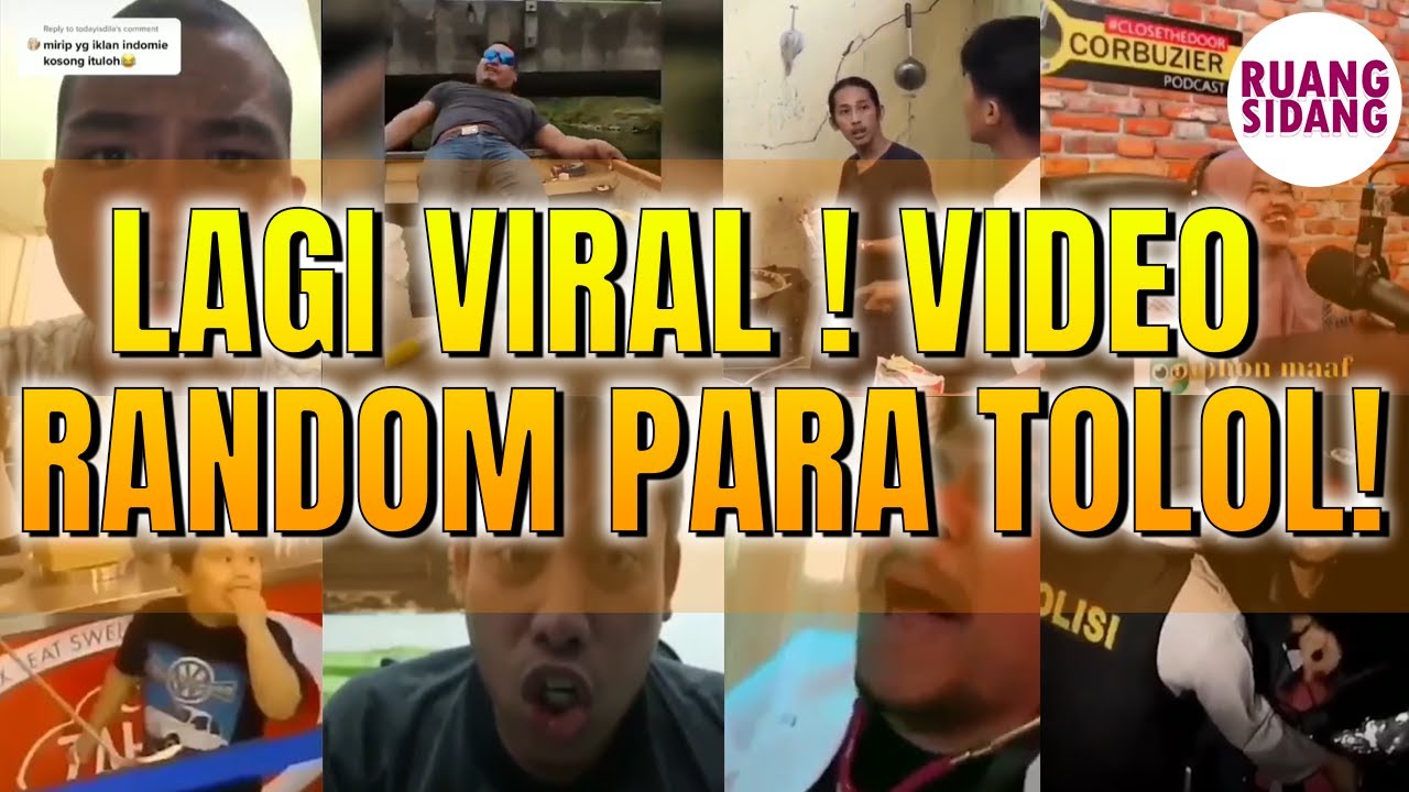RANDOM PARA TOLOL ASUPAN MEME !!! DIJAMIN NGAKAK 99,9% - YouTube