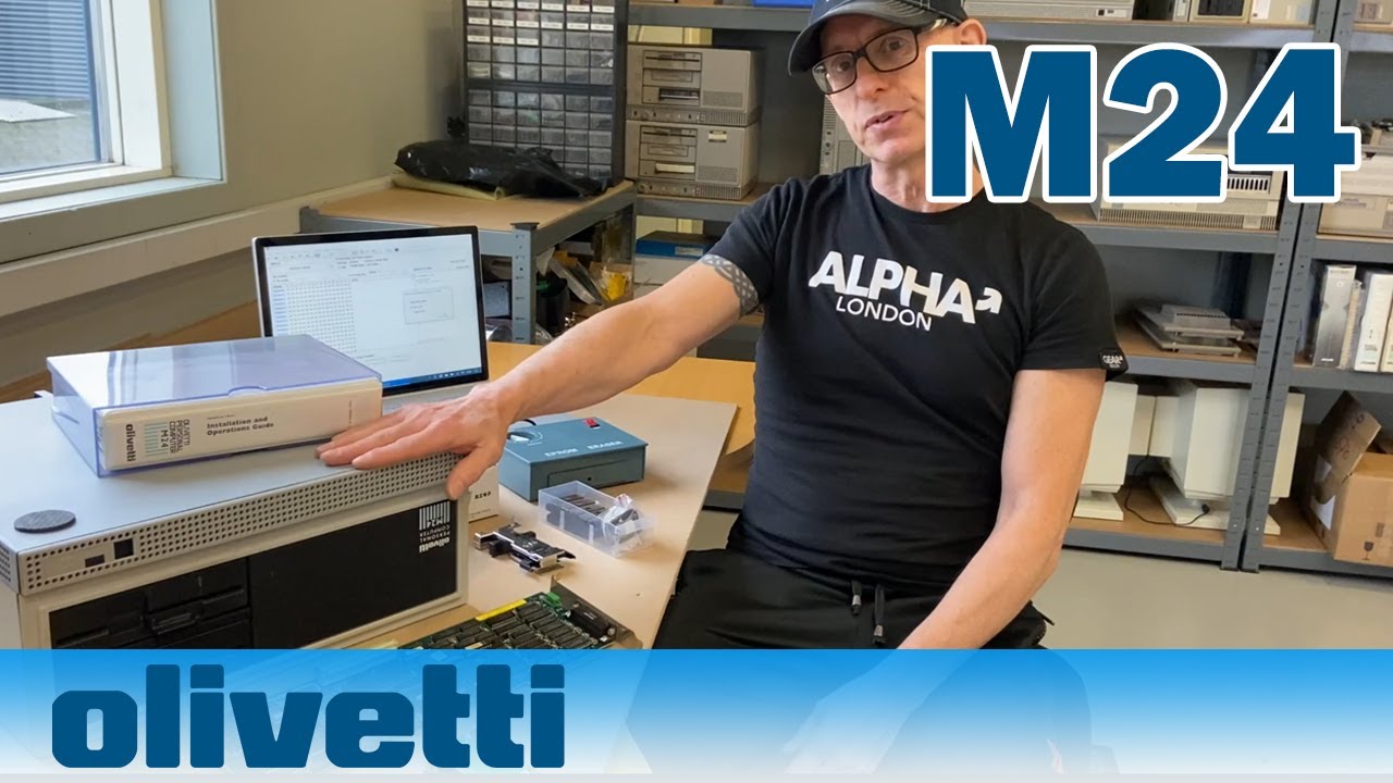 Olivetti M24 8086 - Now with BIOS 1.44 - Episode 2 - YouTube