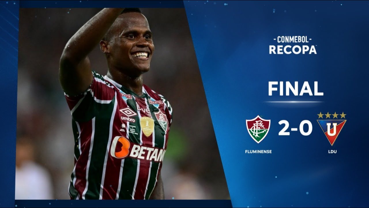 FLUMINENSE X LDU | MELHORES MOMENTOS | CONMEBOL RECOPA 2024 - YouTube