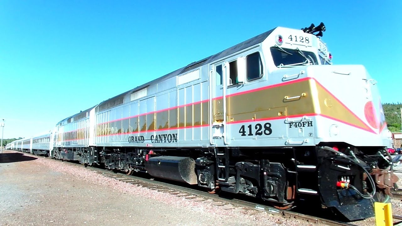 Grand Canyon Railway Williams Arizona - YouTube