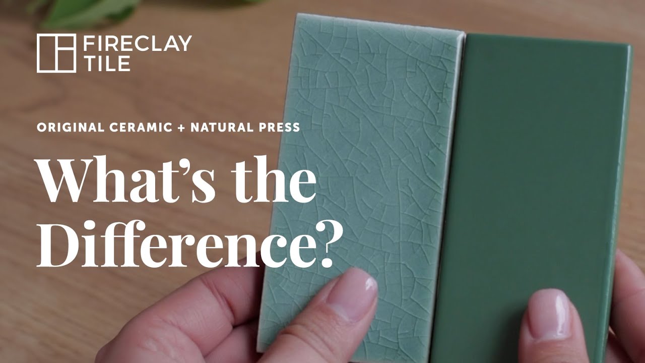 Natural Press & Original Ceramic Tile Explained - YouTube