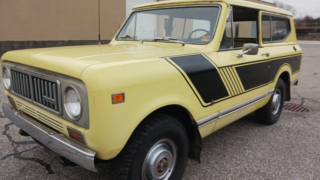 1974 INTERNATIONAL SCOUT II RALLYE 304 V8 ORIGINAL PAINT SURVIVOR ...
