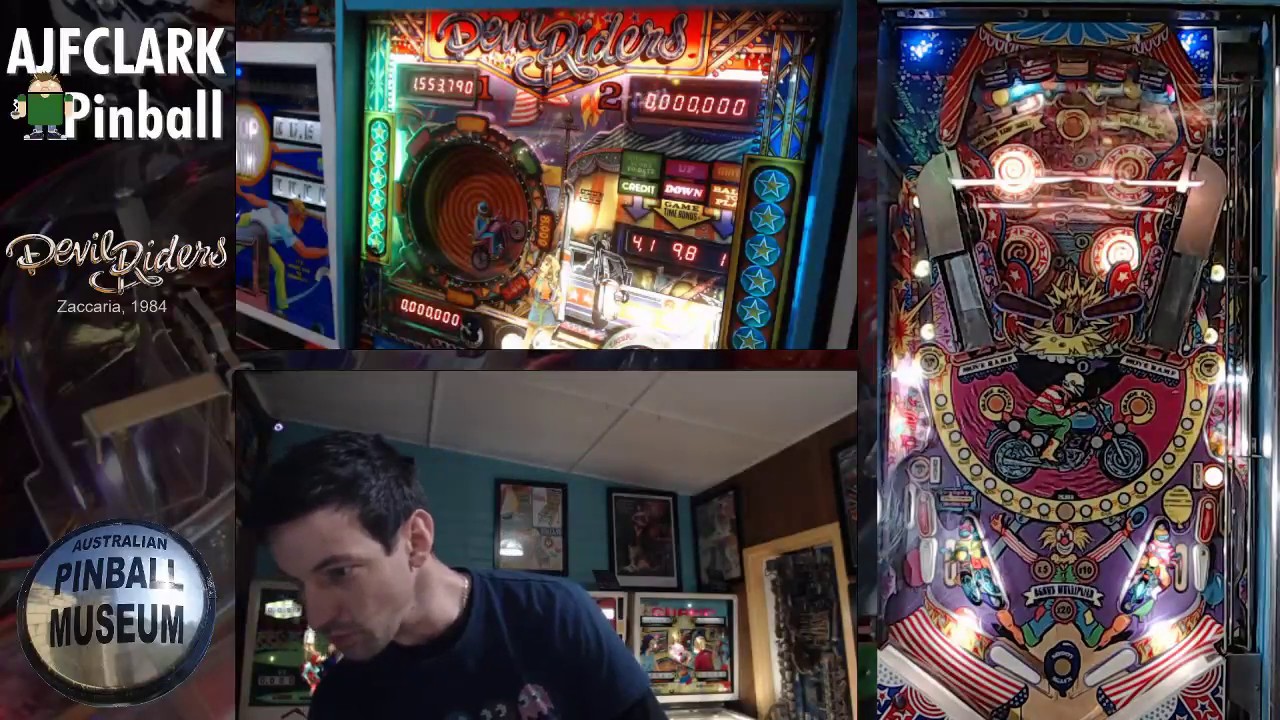 Devil Riders (Zaccaria, 1984) @ The Australian Pinball Museum - YouTube