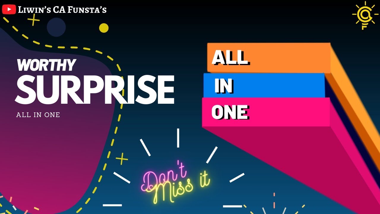 WORTHY SURPRISE | COMPLETE DETAILS | CA FUNSTA | Mr.Liwin - YouTube