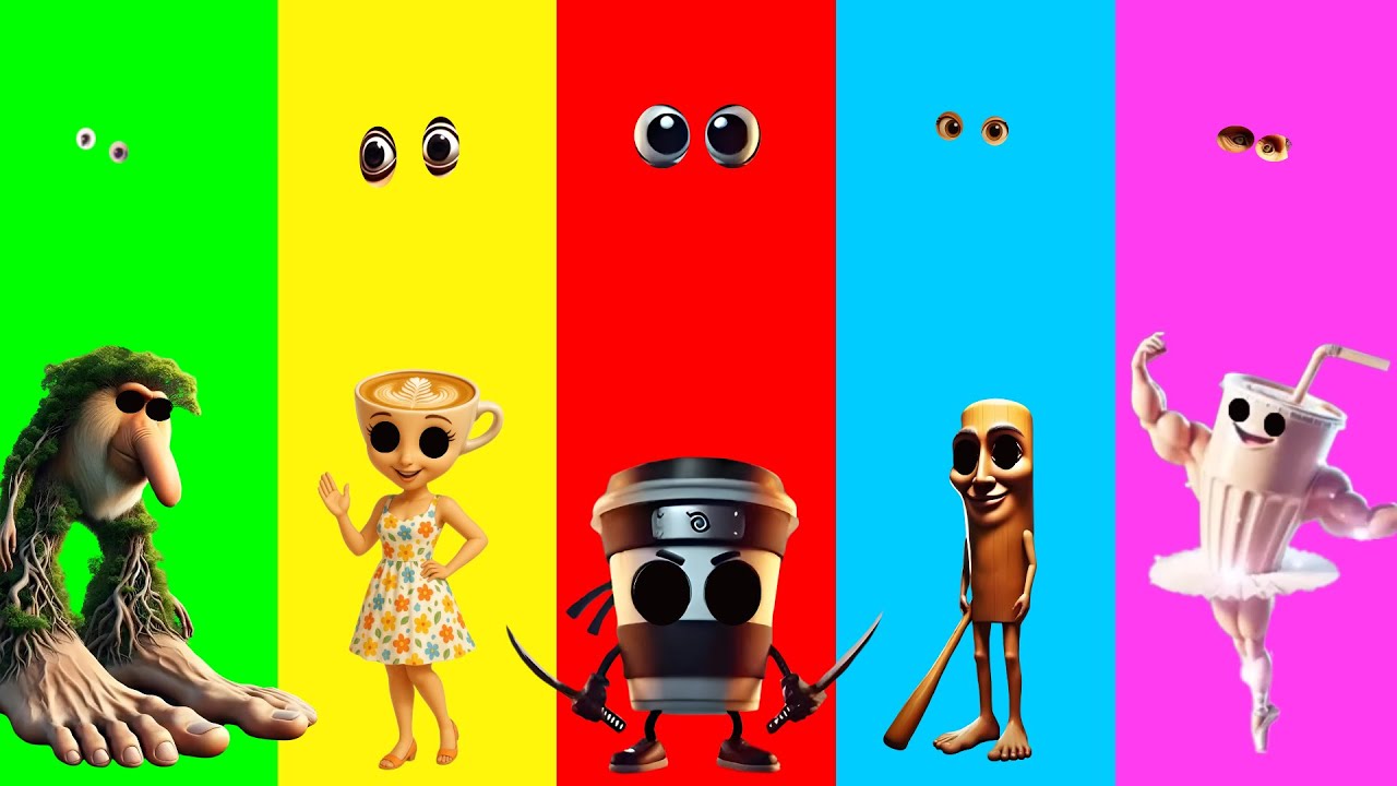 Wrong Eyes Brr-Brr-Patapim Ballerina-Capuchina Cappuccino-Asasino Tung ...