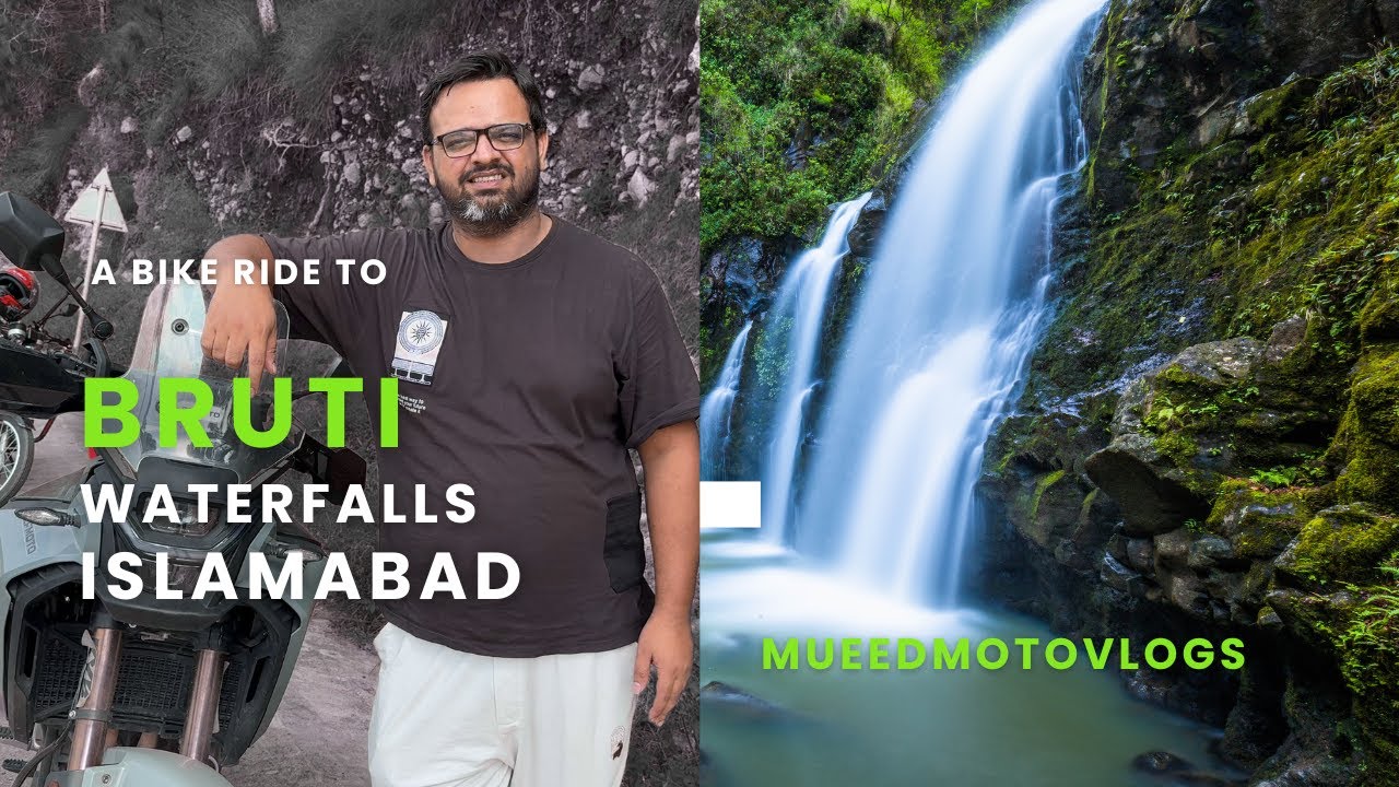 Bruti Waterfall Punjabi Vlog Islamabad | A bike Ride to Bruti Waterfall ...