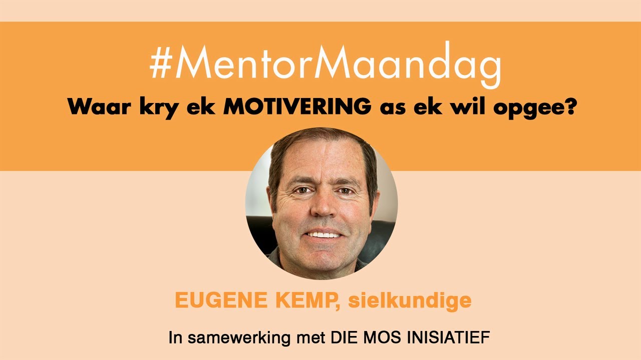 #MENTORMAANDAG – gratis LEWENSAFRIGTING elke MAANDAG om 20:00! - YouTube