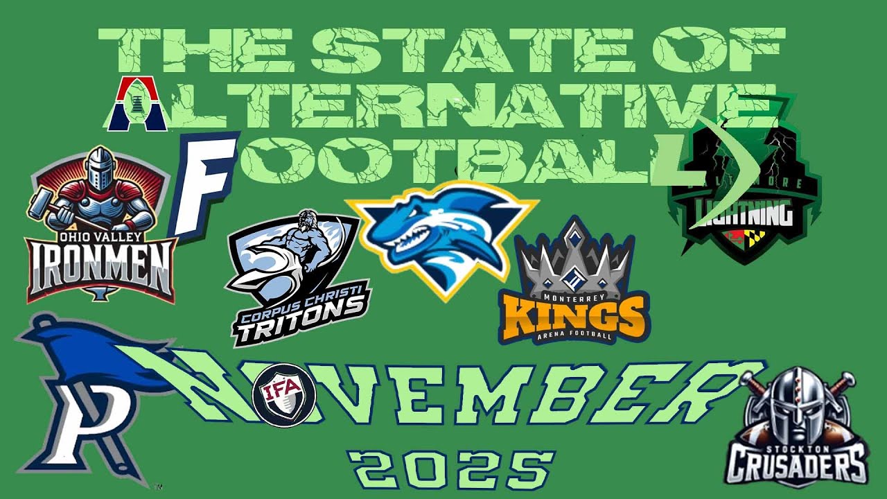 The State of Alternative Football November 2025 - YouTube
